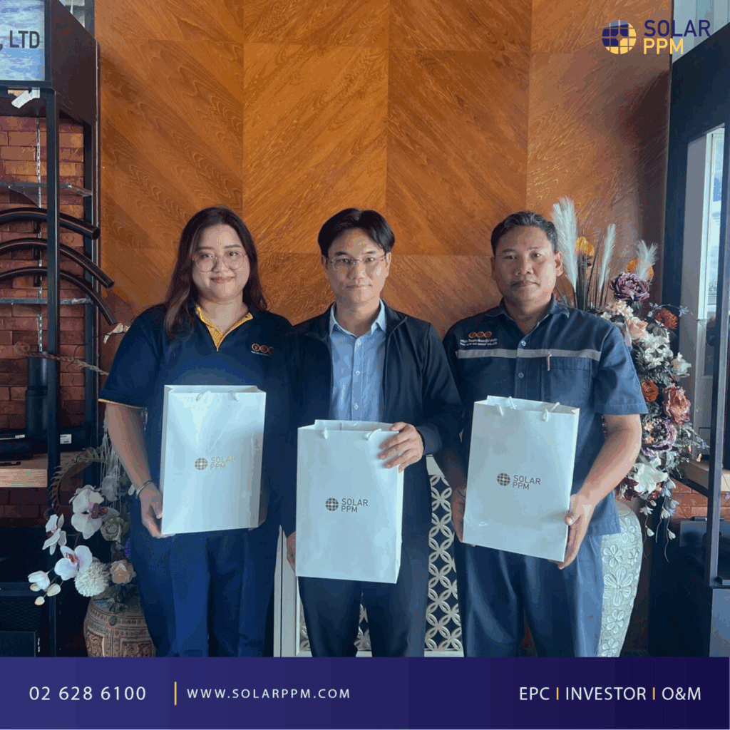 Solar PPM บริษัทผลิตแผง และติดตั้งโซลาร์เซลล์ในไทย
